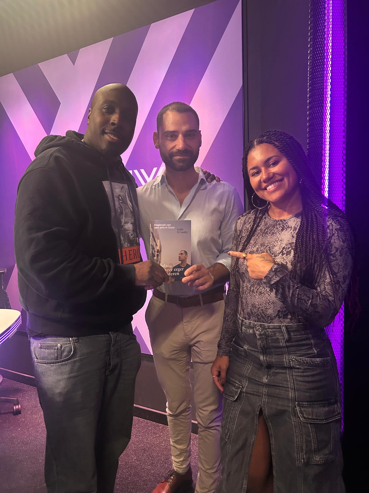 Salih El Saddy werkte als arts midden in de oorlog in Gaza | FunX