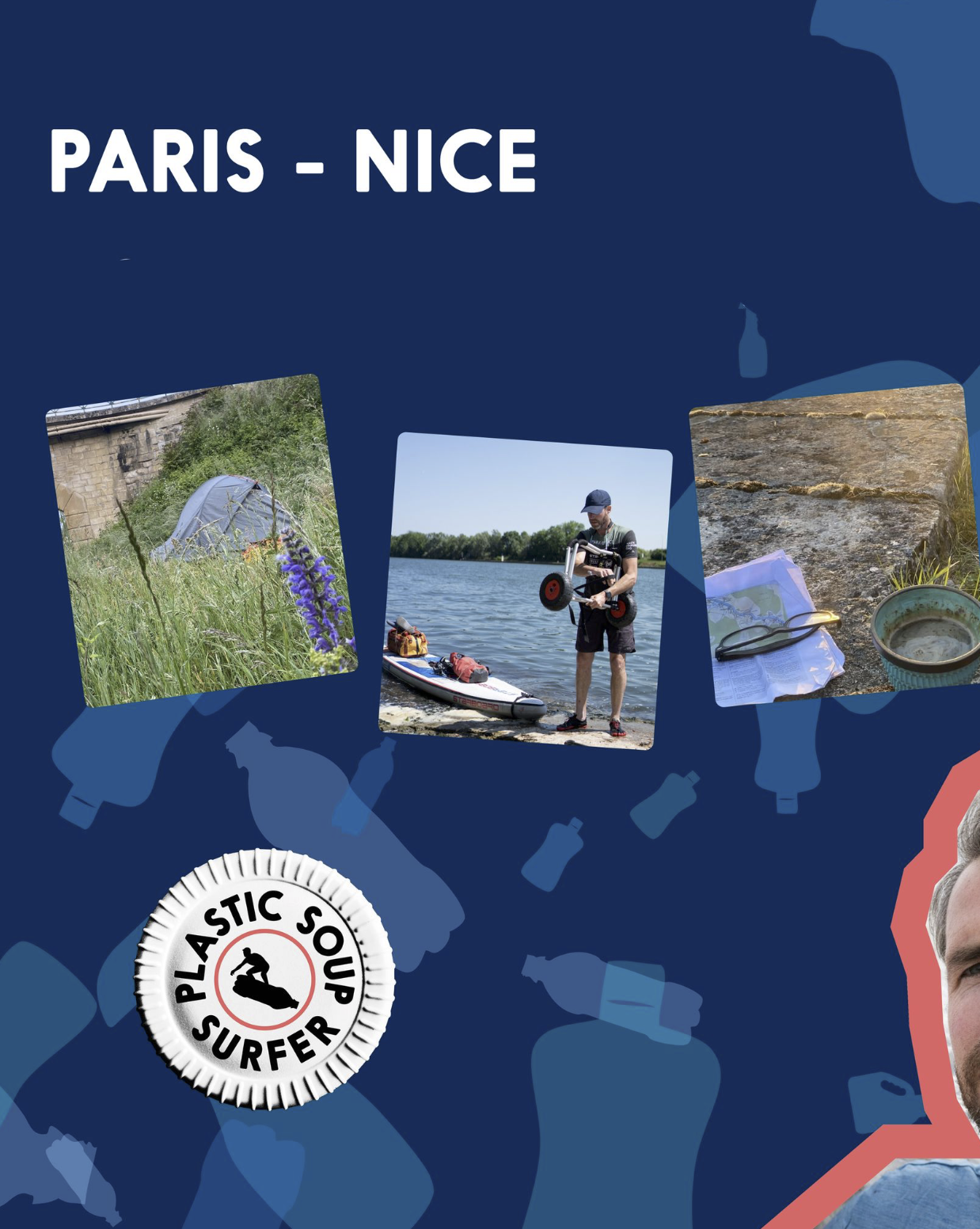 Plastic Soup Surfer Merijn Tinga supt zijn weg door Frankrijk: 'Ga ...