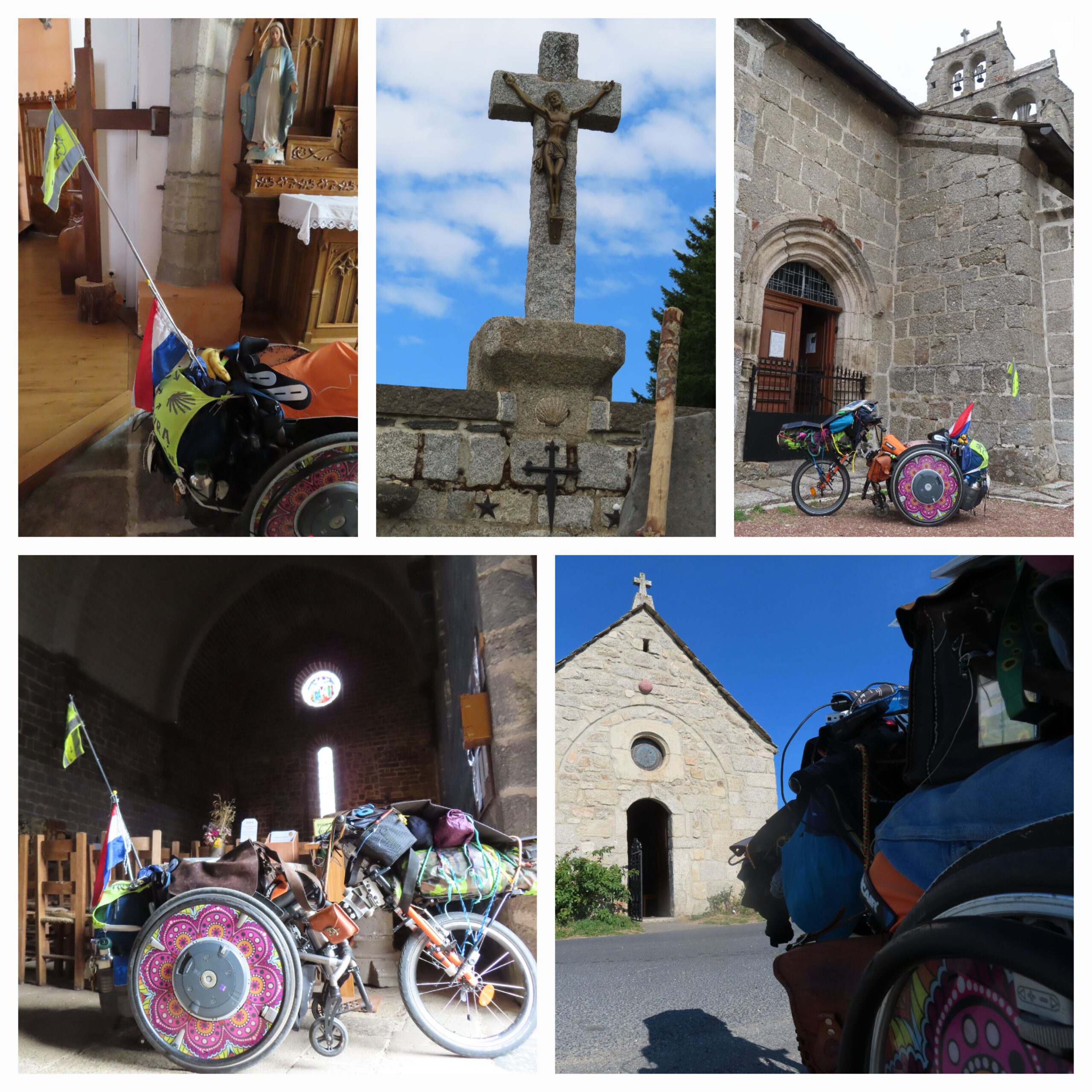 Laura Feenstra rolt per rolstoel naar Santiago de Compostella | NPO Radio 5