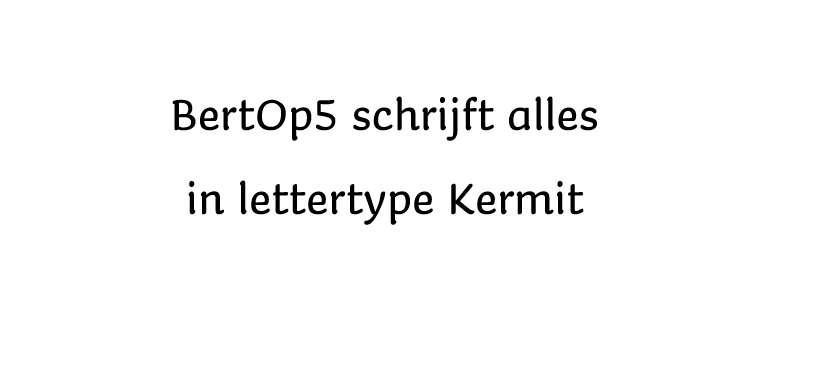 Nieuwe lettertype speciaal voor kinderen | NPO Radio 5