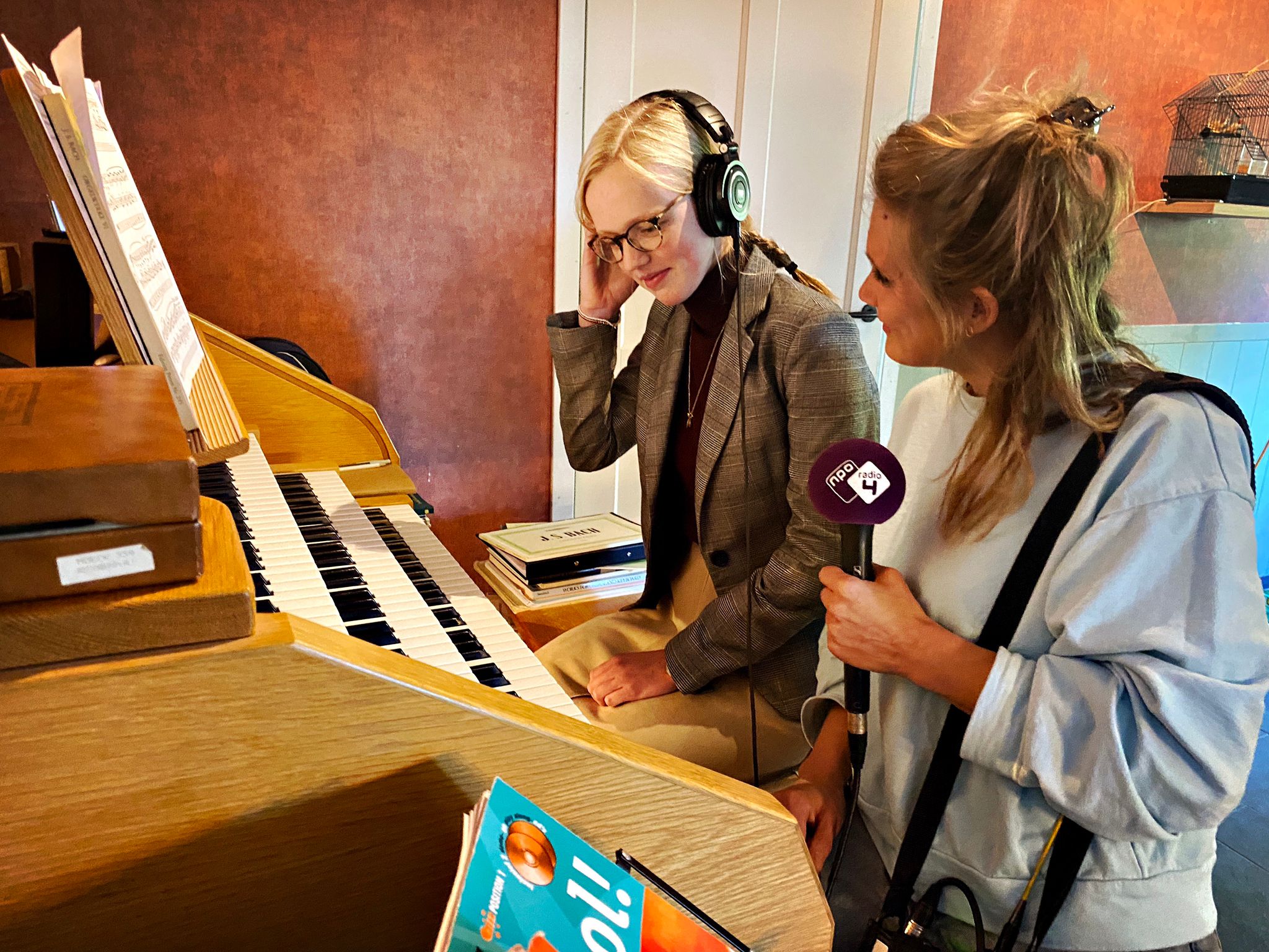 Studente Joske Siebelink speelt orgel en kiest voor Bach | NPO Klassiek