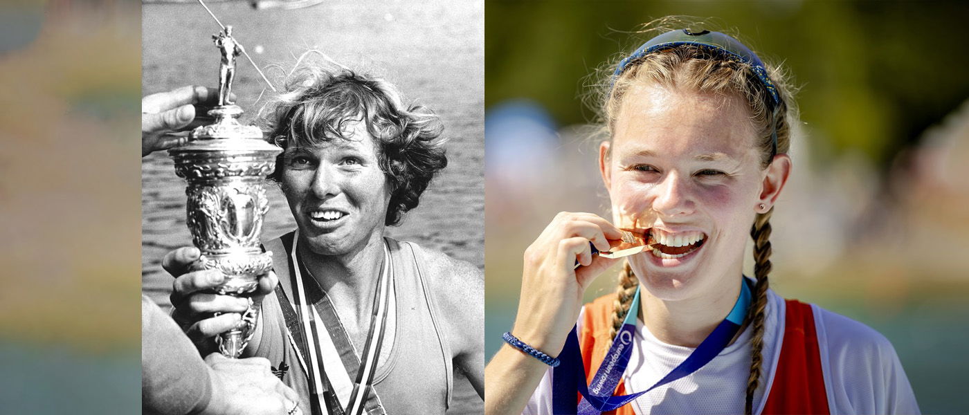 Van nu naar toen: Karolien Florijn heeft de roei-genen van haar vader ...