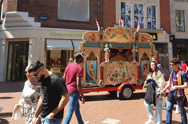 Draaiorgel van Thijs Haenen werkt op zonne-energie | NPO Radio 5