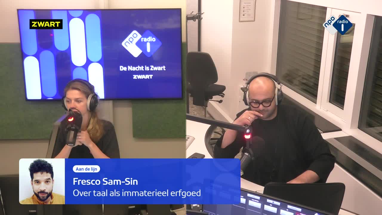 Fresco Sam-Sin over taal als immaterieel erfgoed | NPO Radio 1