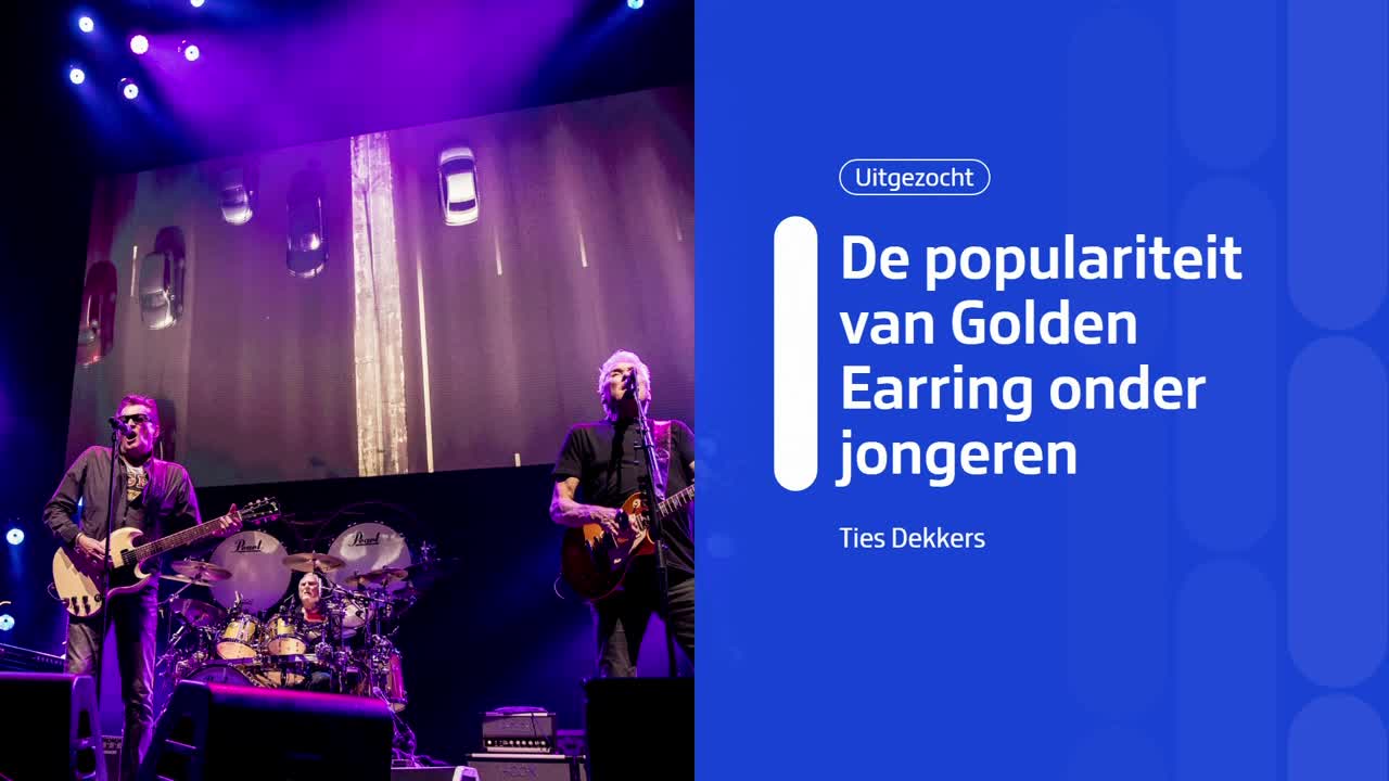 De populariteit van Golden Earring onder jongeren | NPO Radio 1